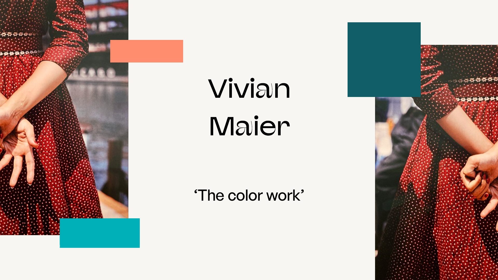 Fotolibro de Vivian Maier 'The color work' - Jardin Remoto