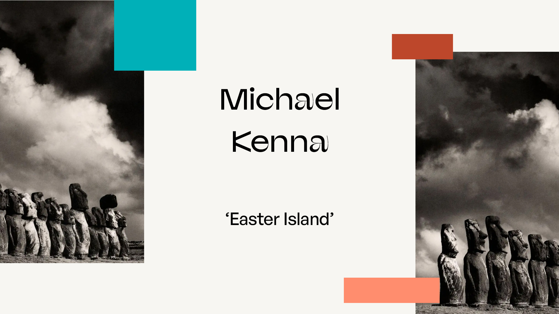 Fotolibro de Michael Kenna 'Easter Island' - Jardin Remoto